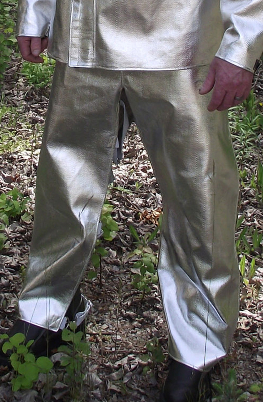 Open Back Aluminized Chaps - Silver Needle Inc.™
