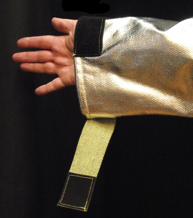 Aluminized Carbon Kevlar® with Kevlar® Twill back Coat - Silver Needle ...