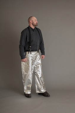 Aluminized Pants for Molten Metal Splash