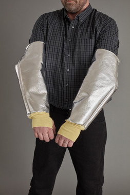Aluminized Sleeves with DuPont™ Kevlar® Knit Cuffs & Thumb Slots ...