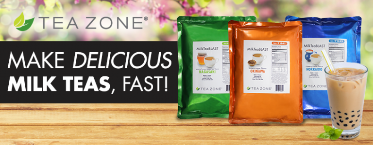 New MilkTeaBLAST powders make amazing milk teas, fast - Frozen Solutions