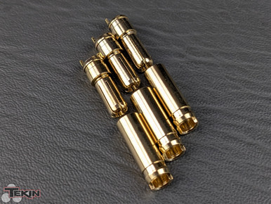 Tekin - 5mm High Power Gold Plated Motor Bullet Connectors