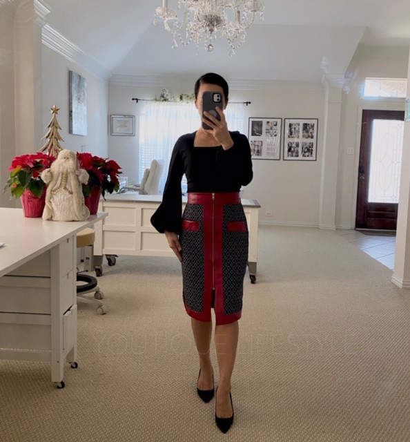 Midnight Black Ponte Knit - Sew Much Fabric