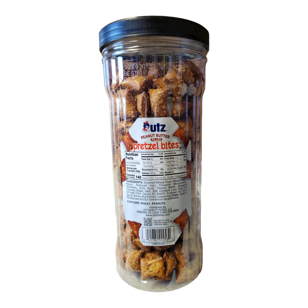 Utz Peanut Butter Filled Pretzel Bites Stewartsnacks
