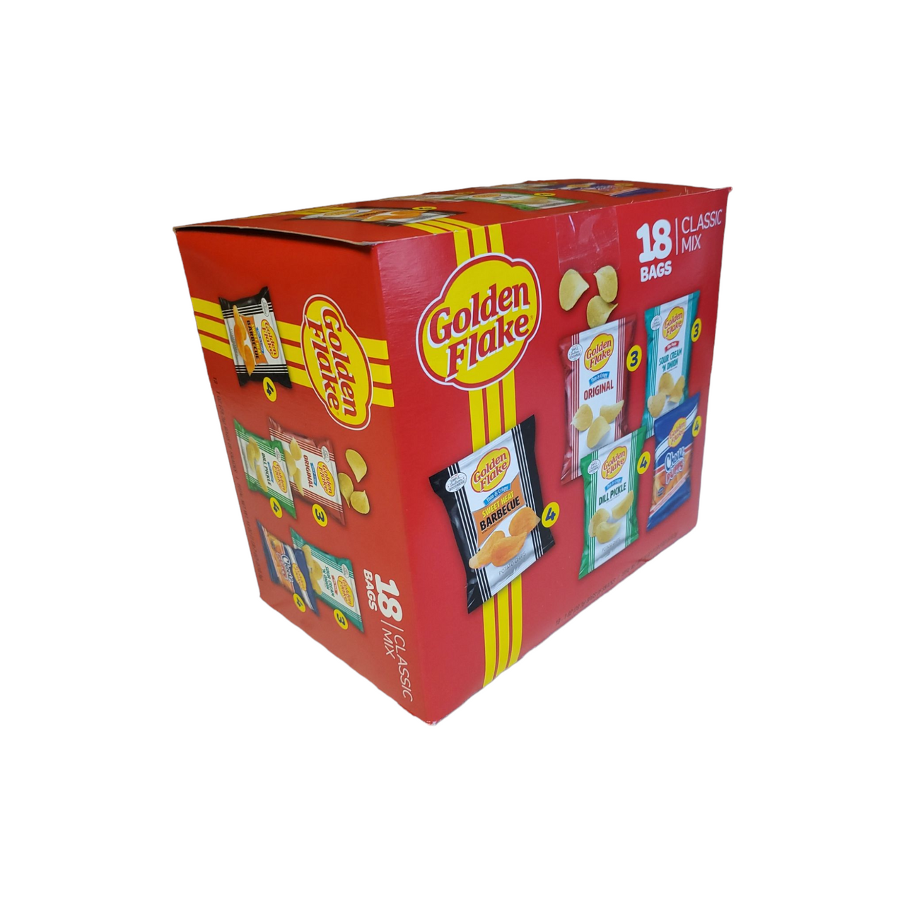 golden flake chips box