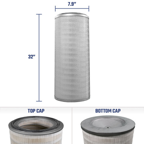 Wheelabrator 681962 OEM Replacement Filter - Filter Junkie