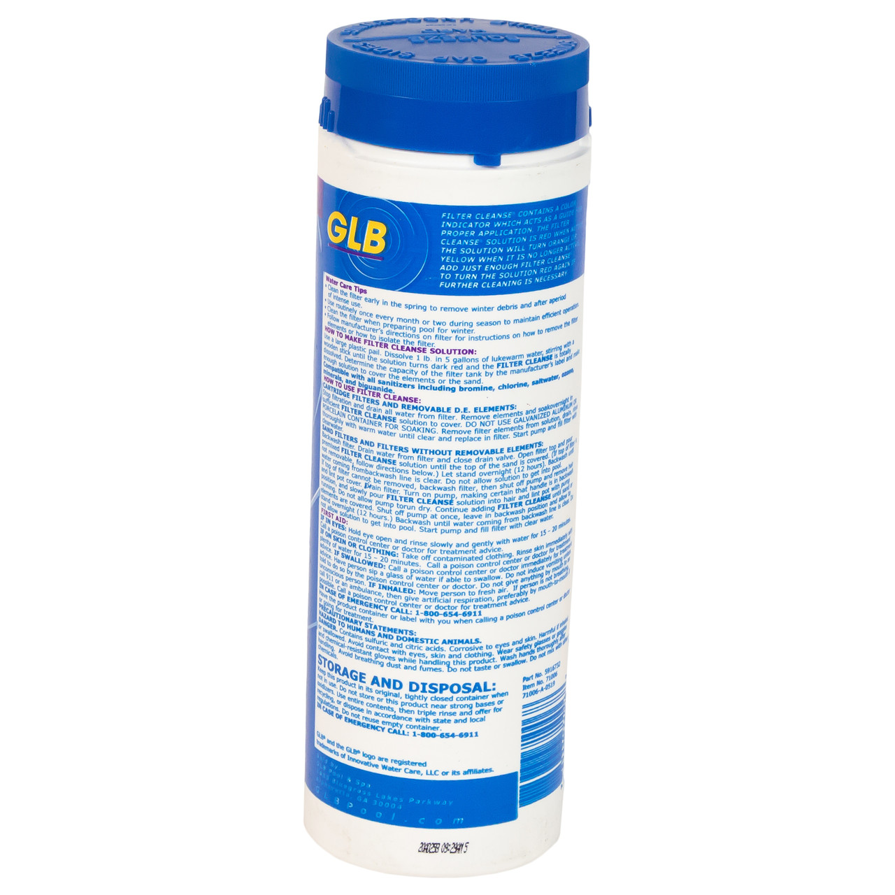 2lb GLB Swimming Pool Filter Cleanse | Pool Central