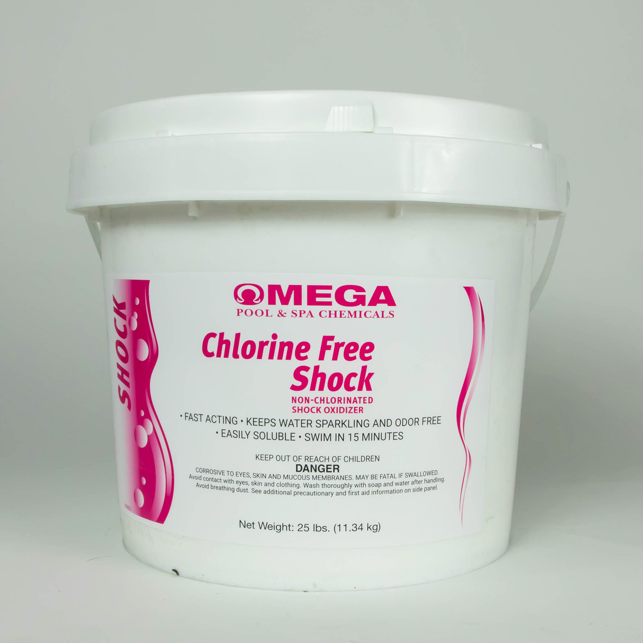 25 Lb - Omega Chlorine Free Shock for Swimming Pools | Pool Central