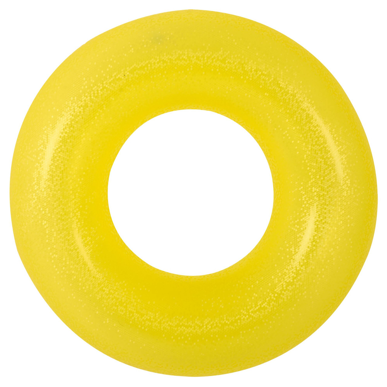 35" Yellow Inflatable Inner Tube Pool Float | Pool Central