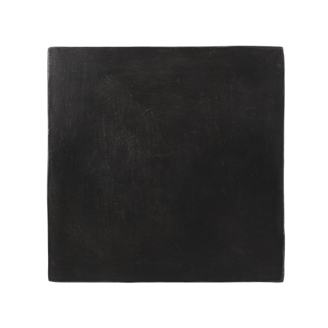 20" Antique Copper Outdoor Lightweight Concrete Side Table | Pool Central