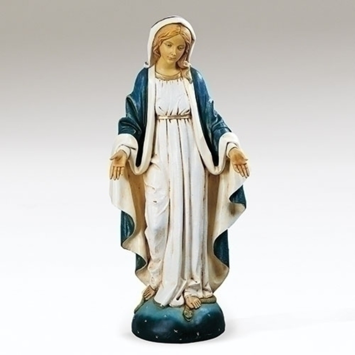 25" Lady of Grace Religious Outdoor Statue | Pool Central
