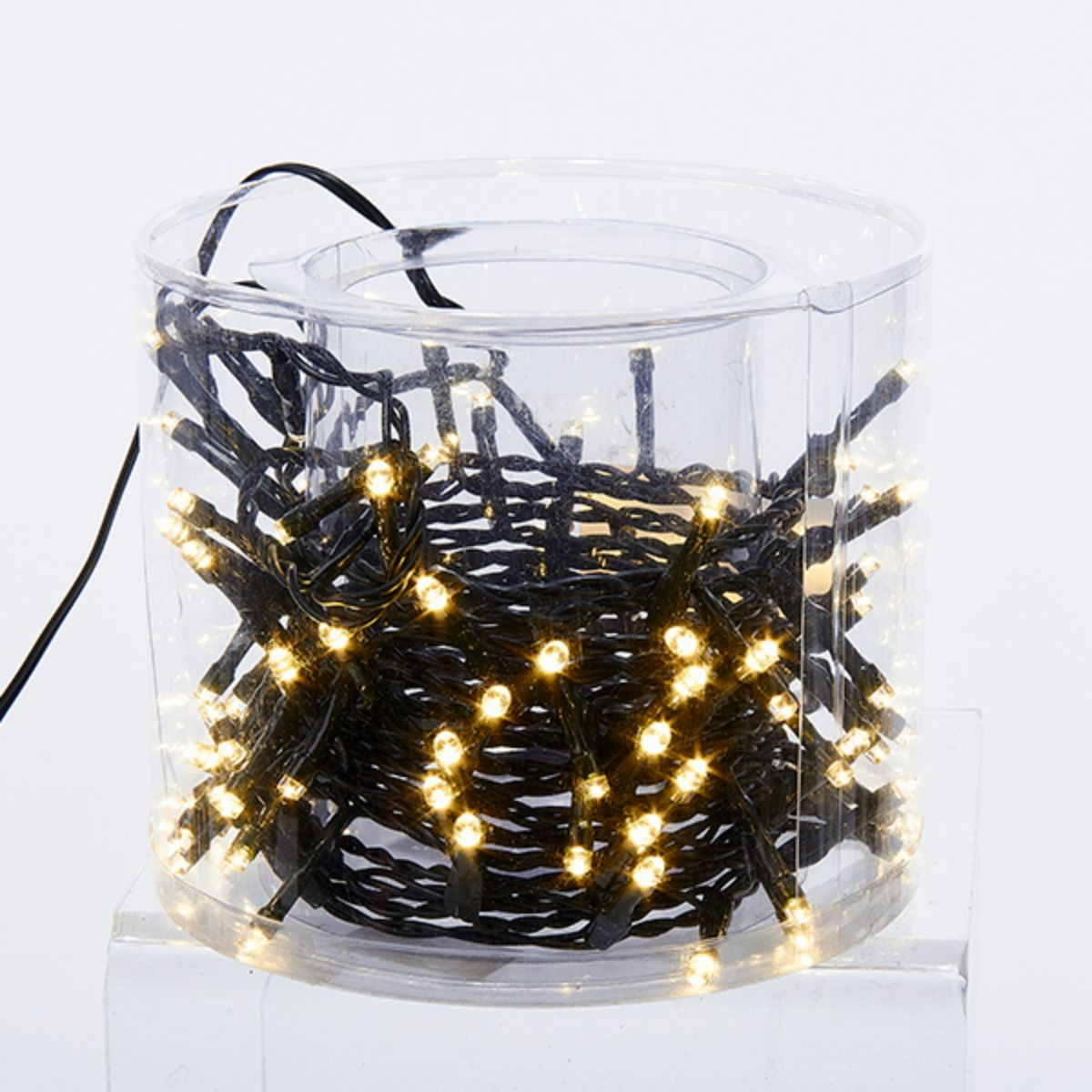 18' Clear White Mini LED String Light Set with Different Lighting ...