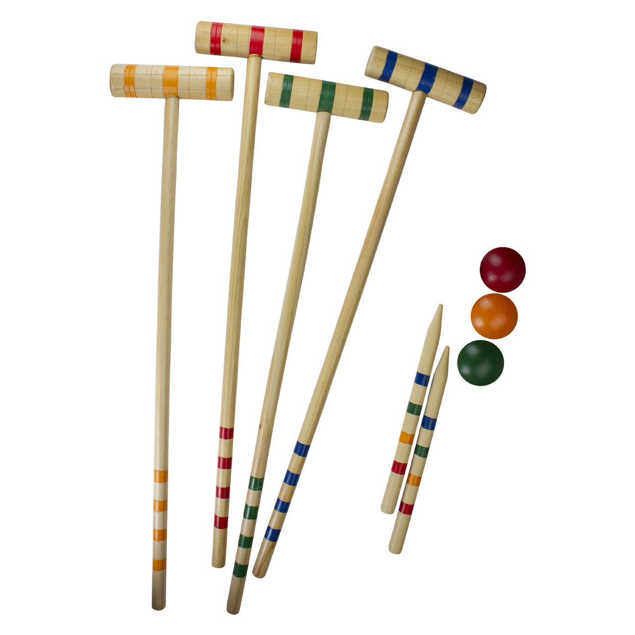 Skills Set Collection Traditional Four Player Croquet Set | Pool Central