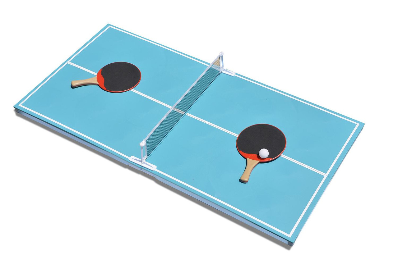 54" Blue Floating Ping-Pong Table Swimming Pool Game | Pool Central