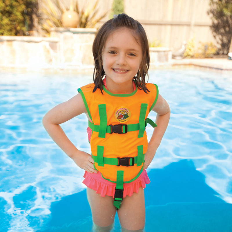 Orange & Green Unisex Child's Water or Swimming Pool Freestyler Swim ...