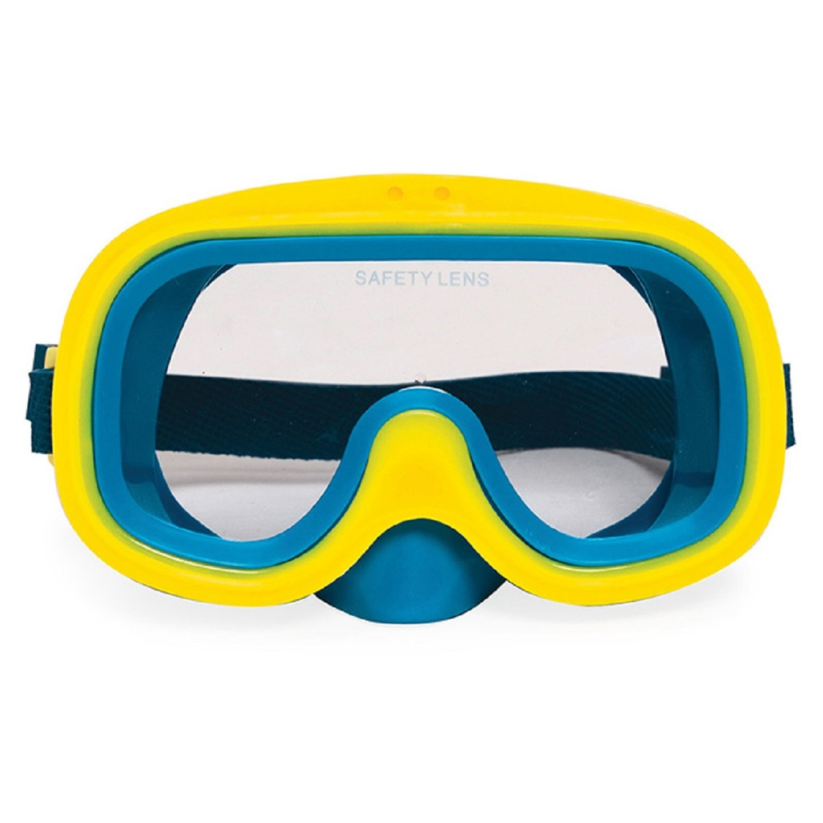 5.25" Yellow Mini Aviator Adjustable Swimming Pool Mask for Children ...