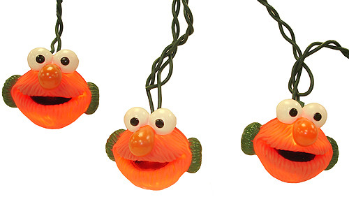 Set Of 10 Sesame Street Elmo Novelty Christmas Lights #SE0050 | Pool ...