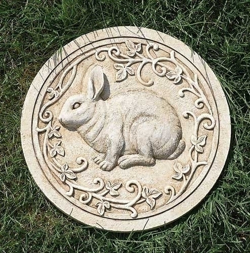 Pack of 4 Giftware Bunny Rabbit Decorative Outdoor Garden Stones 12 ...