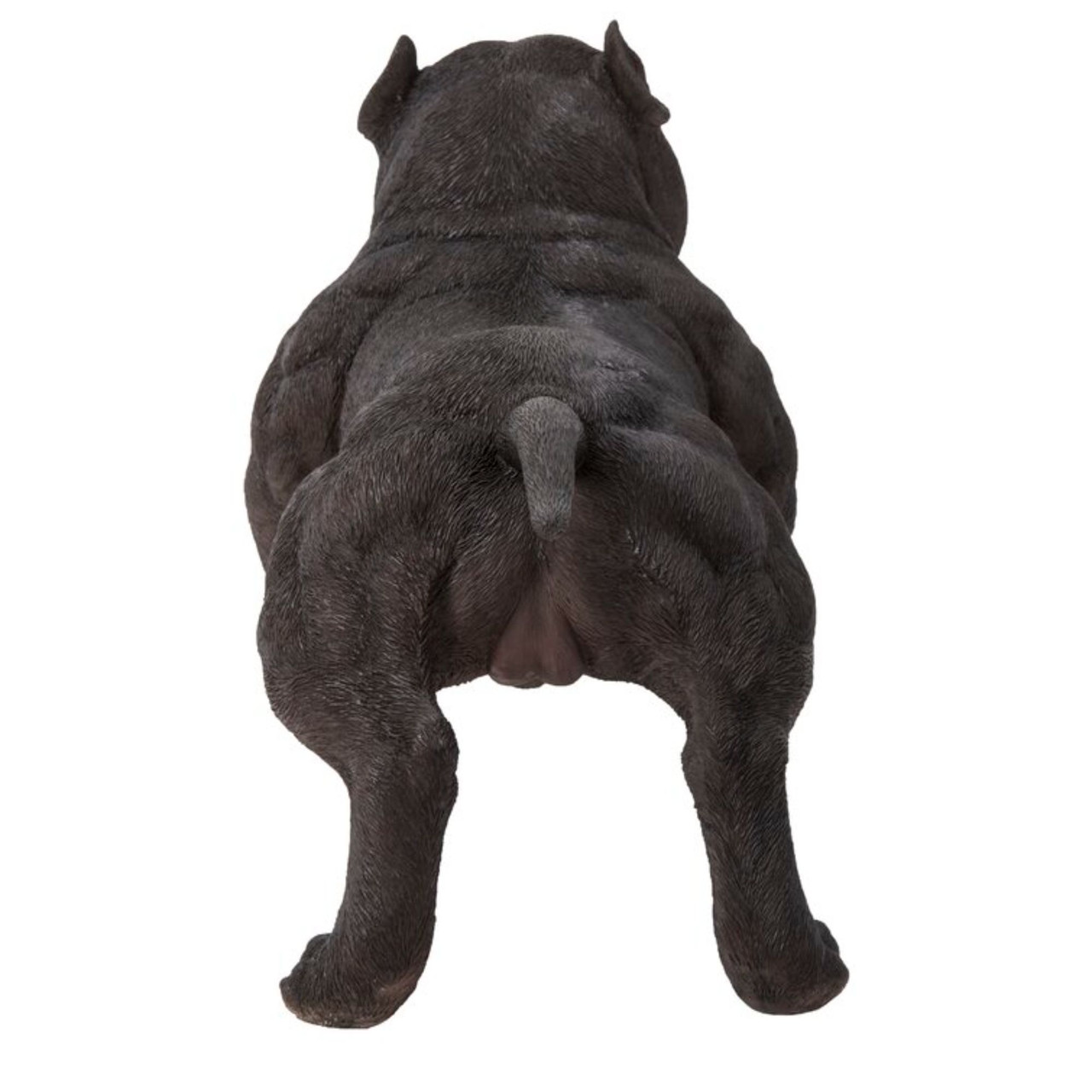 18" Walking Bully Dog Outdoor Garden Statue | Pool Central