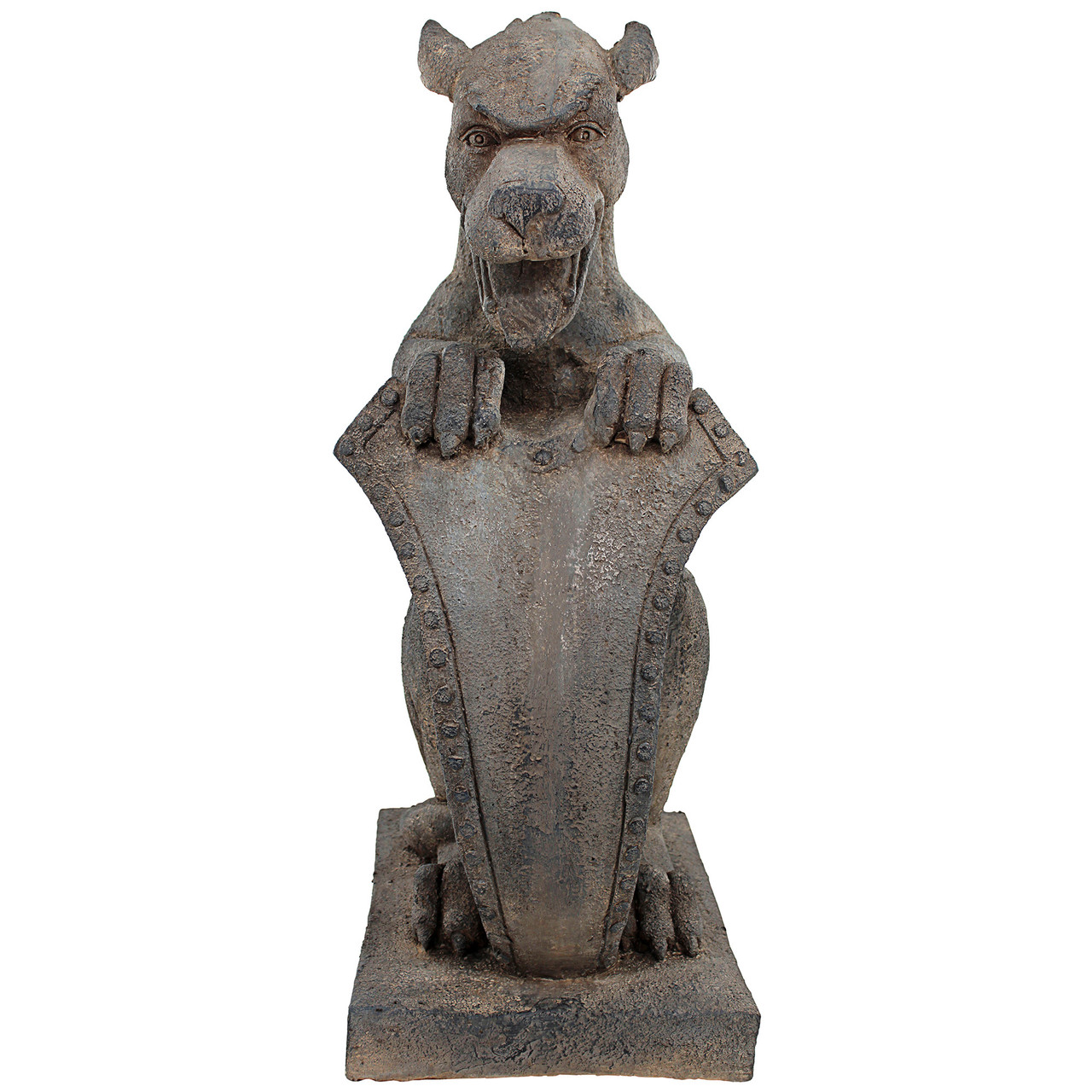 27.5" Devil Dog of St. Michael's Monastery Gargoyle Sentinel Outdoor ...