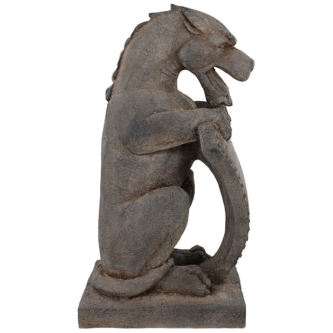 27.5" Devil Dog of St. Michael's Monastery Gargoyle Sentinel Outdoor ...