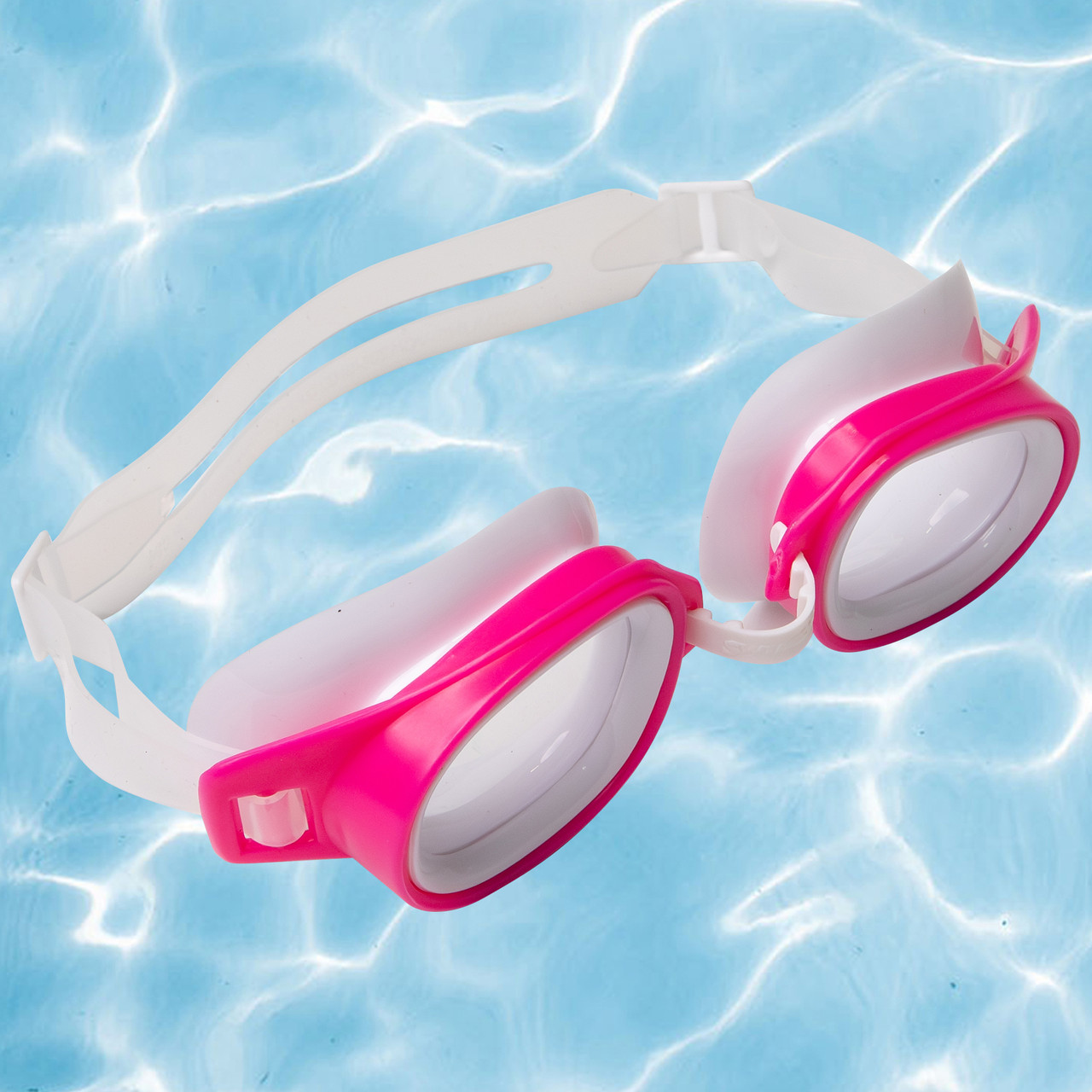 St. Lucia Swimming Pool Goggles - 6.25" - Pink | Pool Central