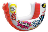 Inflatable Red Aqua Rocker Fun Float Swimming Pool Lounger, 88-Inch ...