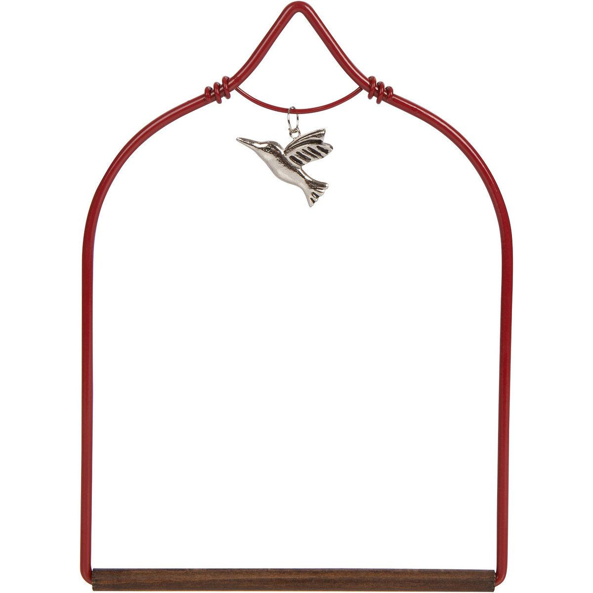 7" Red Charmed Hummingbird Swing | Pool Central
