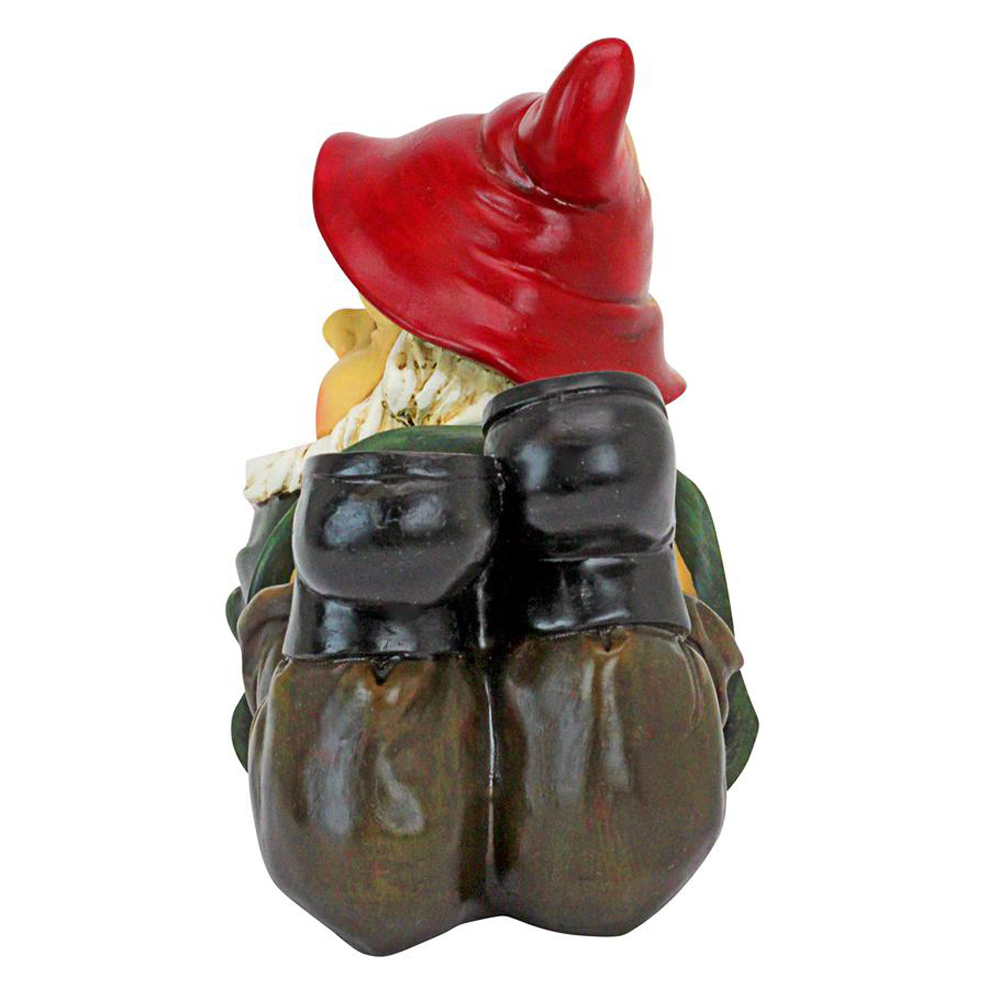9.5" Mooning Naughty Gnome Outdoor Garden Statue | Pool Central