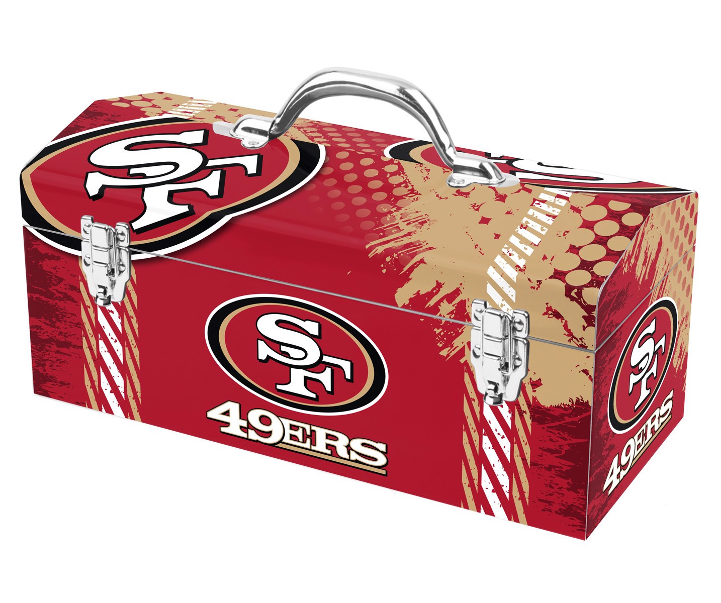 16.25" NFL San Francisco 49ers Steel Tool Box | Pool Central