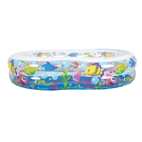 69" Inflatable Sea Life Motif Kiddie Swimming Pool | Pool Central