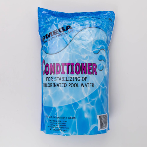 8 Lb - Omega Stabilizing Conditioner for Chlorine Swimming Pools | Pool ...