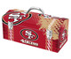 16.25" NFL San Francisco 49ers Steel Tool Box | Pool Central