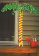 30" Tropical Lighted Holographic Rope Light Outdoor Palm Tree Yard ...