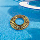 Inflatable Leopard Print Swimming Pool Inner Tube - 35" | Pool Central