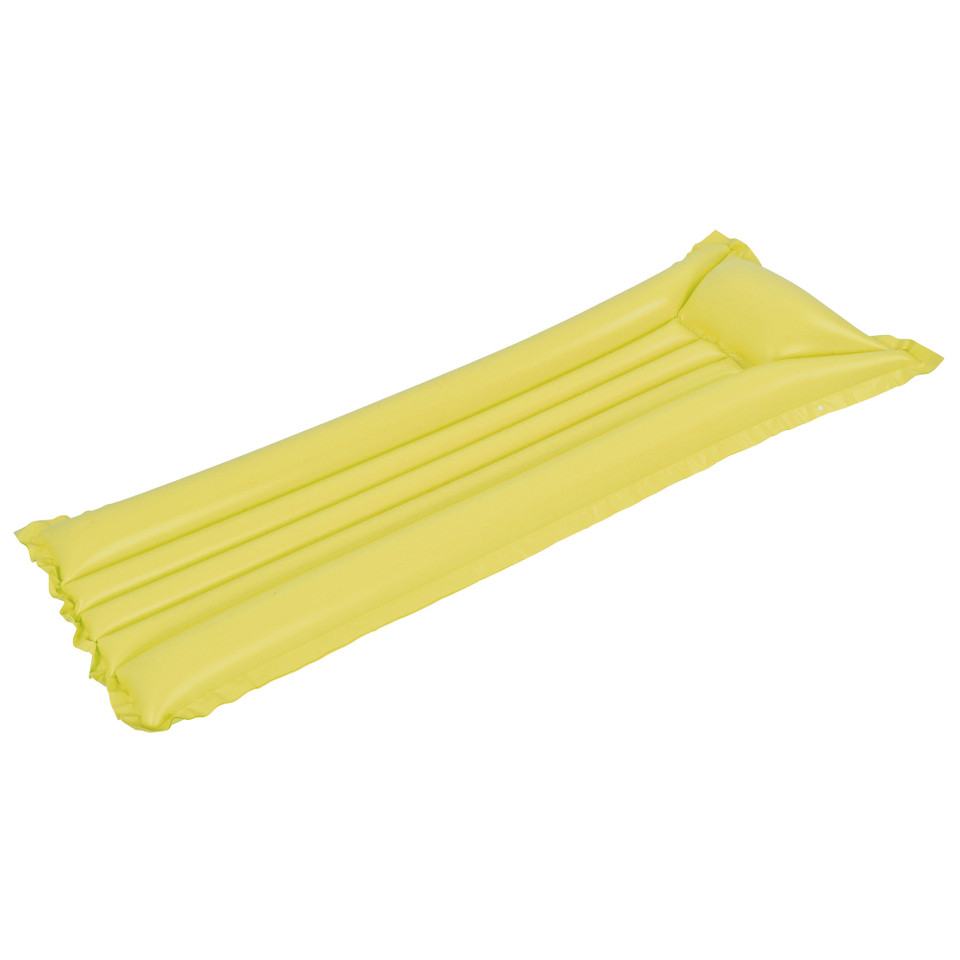 Inflatable Yellow Sunpro Swimming Pool Mattress Raft Float with ...