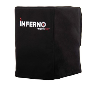 17" Black Nylon Waterproof Grill Cover for the Original Inferno Grill ...
