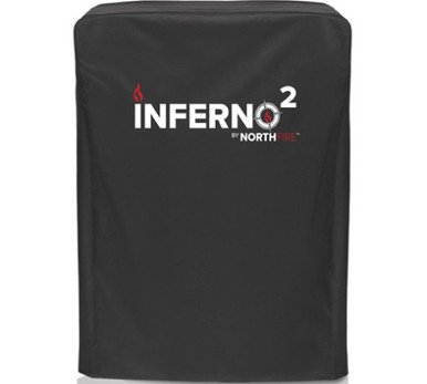 17" Black Nylon Waterproof Grill Cover for the Inferno 2 Grill | Pool ...