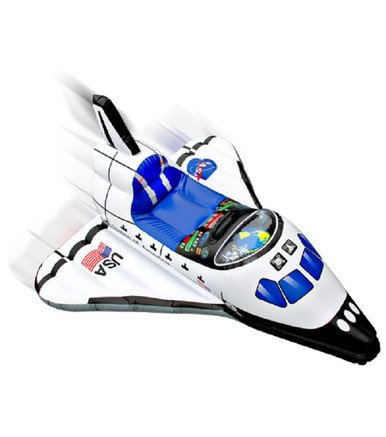 11" Jr. Space Explorer, Inflatable Space Shuttle | Pool Central
