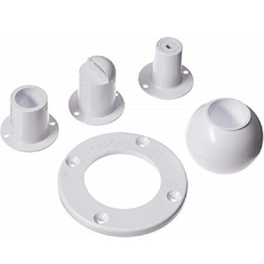 White Inlet Eyeball Replacement Kit Pool Inlets | Pool Central