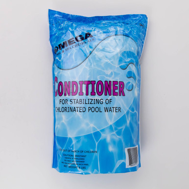 8 Lb - Omega Stabilizing Conditioner for Chlorine Swimming Pools | Pool ...
