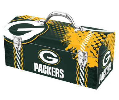16.25" NFL Green Bay Packers Steel Tool Box | Pool Central