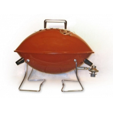 17" Portable Stainless Steel Football Tailgating Gas Barbeque Grill ...