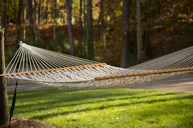 156" Castaway® Extra Large Cotton Rope Tree Hammock | Pool Central