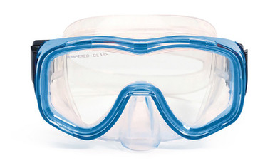 5.5" Blue Reef Diver Scuba Mask Swimming Pool Accessory for Teens ...