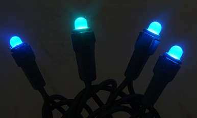 30 Color Changing Mini 5mm Blue Green Morphing LED Christmas Lights ...