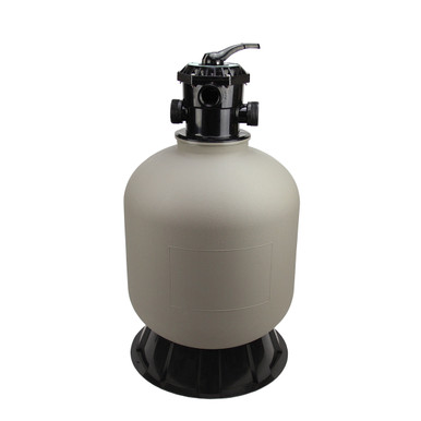 High Performance Top-Mount Pool Sand Filter with 6-Way Valve - 100 Lbs ...