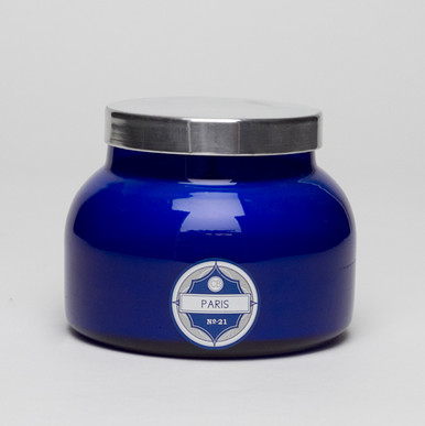 Capri Blue Paris Scented Soy Wax Candle in Signature Blue Jar 20 oz ...
