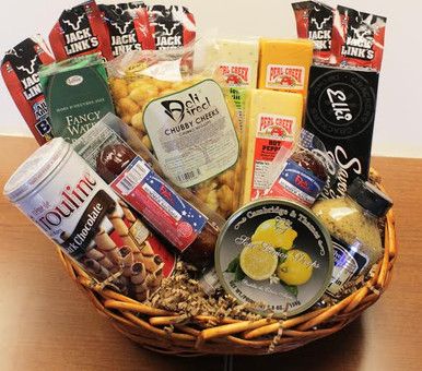 11pc Stars & Stripes Bonanza Gourmet Snacks Sampler Gift Basket | Pool ...