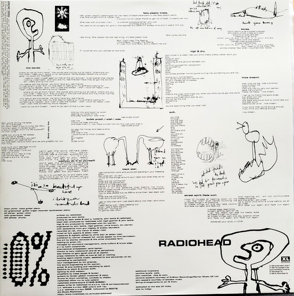 RADIOHEAD The Bends - Sealed Vinyl LP, 180 Gram Import Reissue